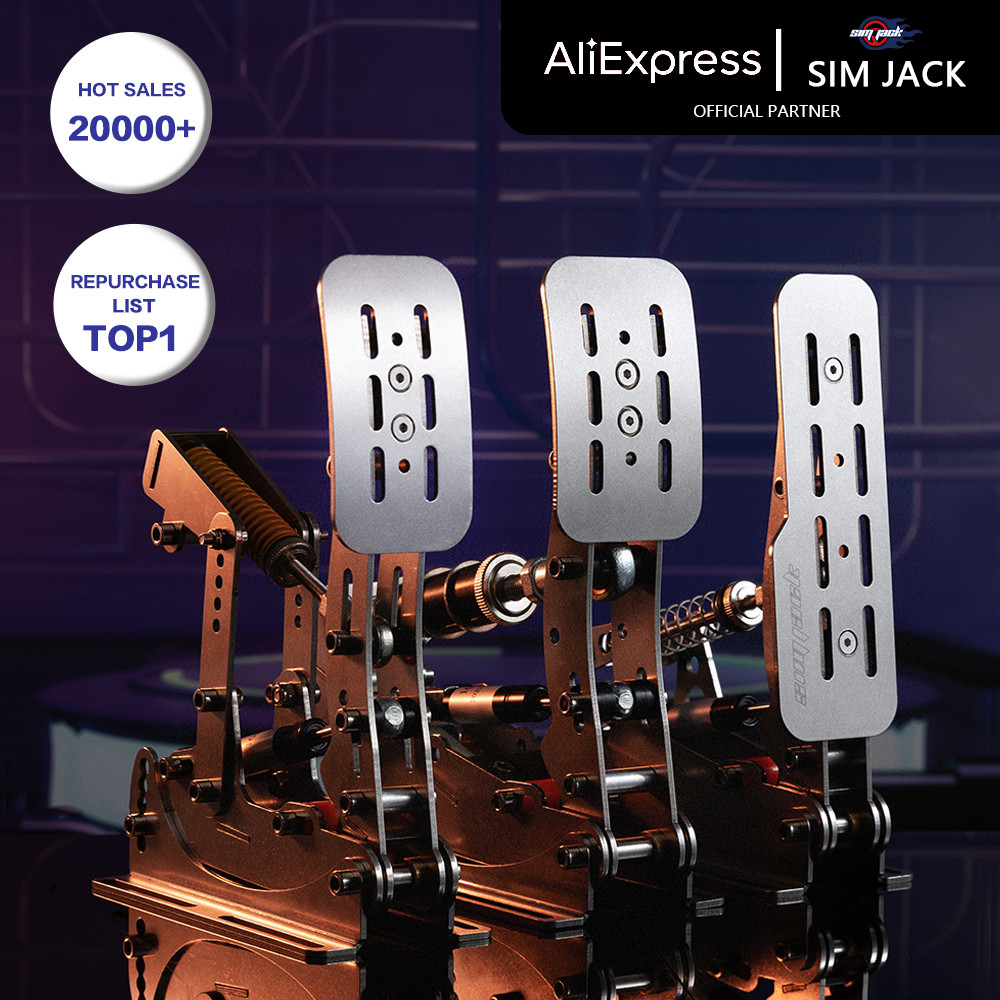 Jual DAMO SIMJACK PRO Pedals Sim Racing Pedals PC Racing Simulator ...