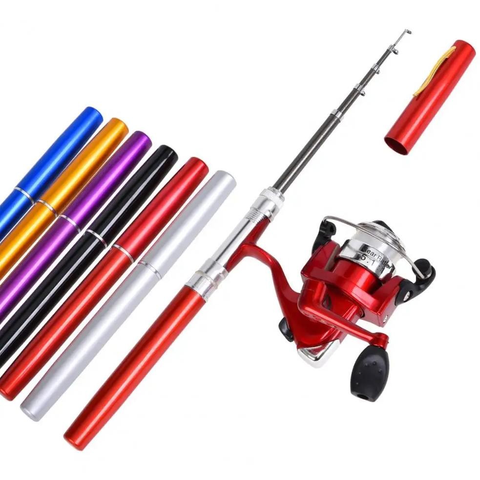 Jual Pen Style Fishing Rod Spinning Wheel Fishing Wheel 2-Piece Outdoor ...