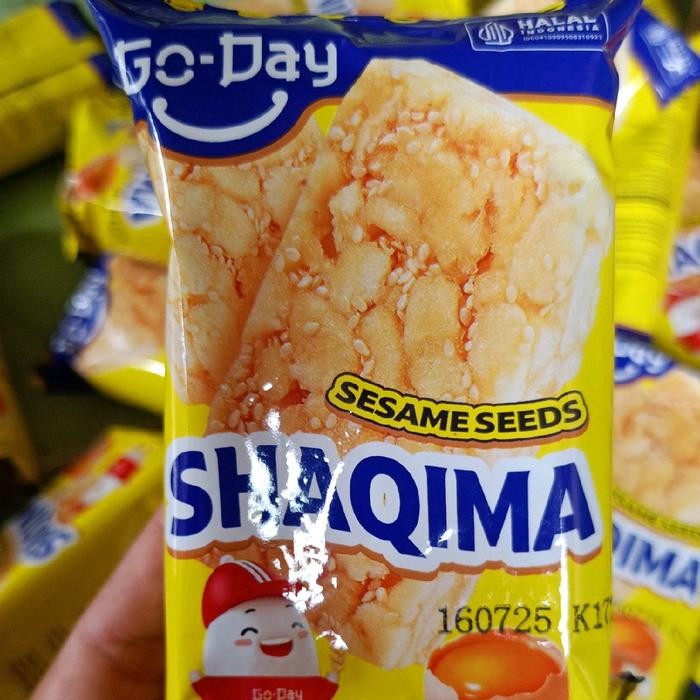 Jual Produk Viral Shaqima Go-Day Sesame Seeds 3Renceng X 10Pcs Snack ...