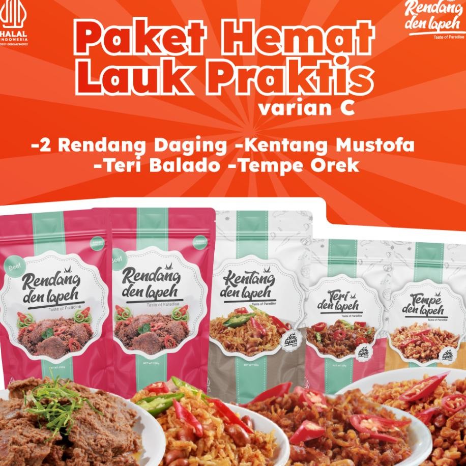 Jual Paet Hemat Rendang Dan Lau Pau Iap Aji Peial | Shopee Indonesia