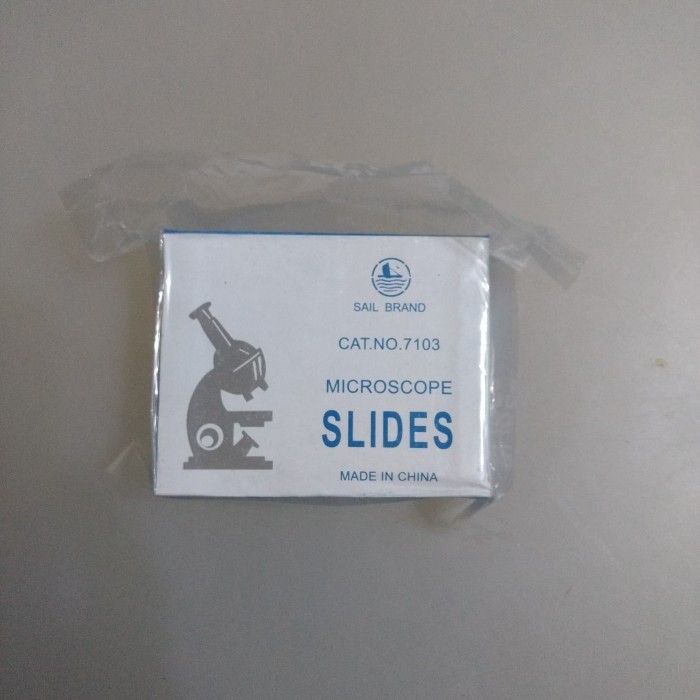 Jual Sail Brand Object Glass Single Concave Isi 50 7103 Kaca Preparat ...
