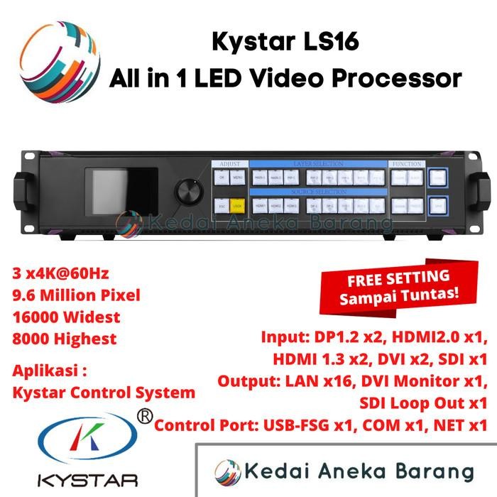 Jual Kystar LS16 LED Video Processor Videotron Controller Sending Card Box | Shopee Indonesia