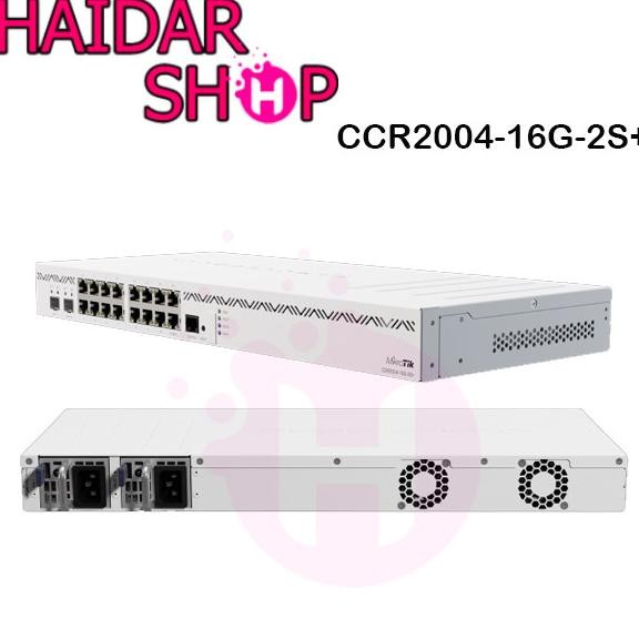 Jual Jual Mikrotik Ccr2004-16G-2S+|Cloud Core Router Ccr 2004 16G 2S ...