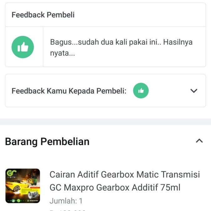 Jual Gc Maxpro Gearbox Additive 75Ml Cairan Aditif Pelumas Transmisi ...