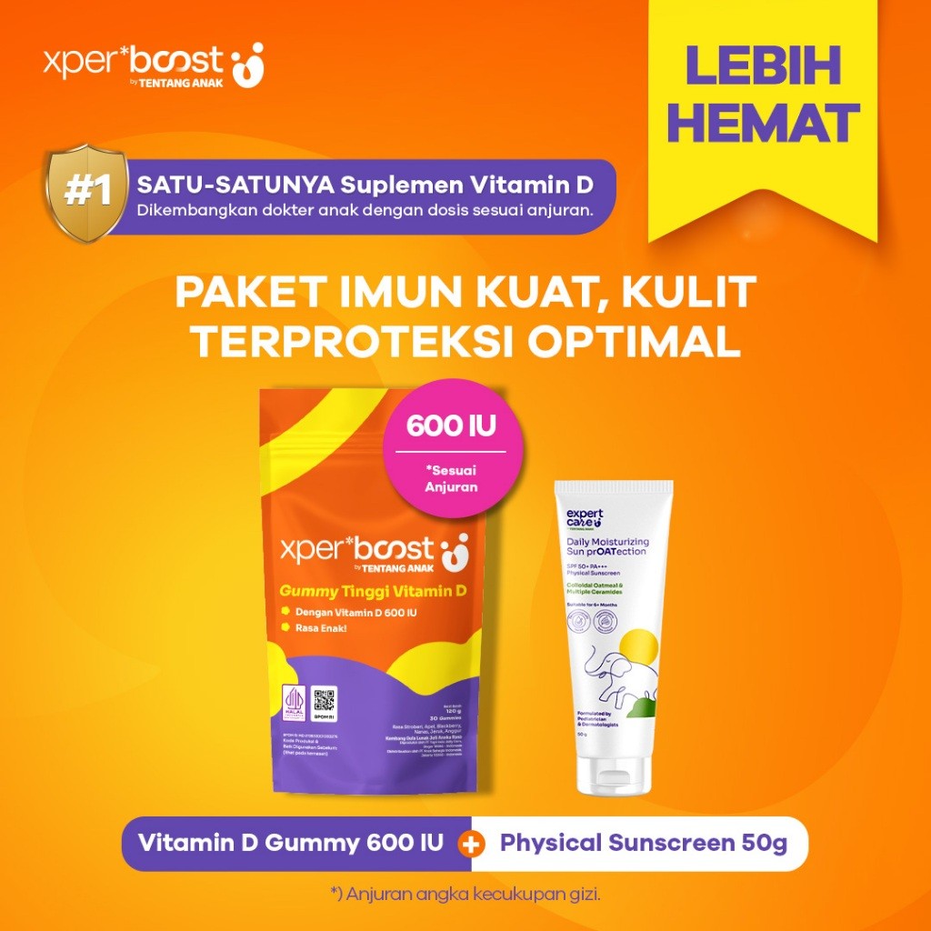 Jual Expert Boost - Paket Bundling Gummy Vitamin D 600 IU 30pcs ...