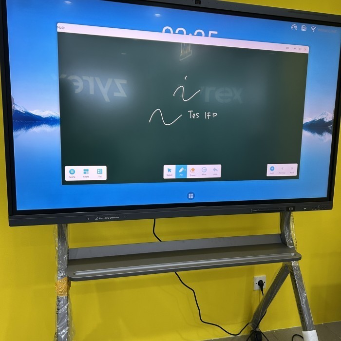 Jual Ifp Smartboard Interactive Flat Panel 86Inch Built In Ai Camera ...
