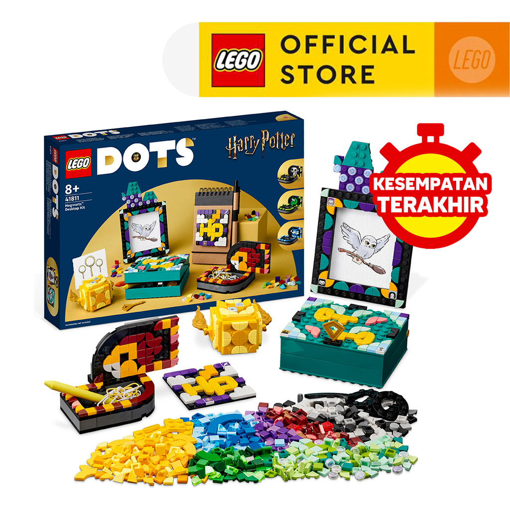 Jual LEGO DOTS 41811 Hogwarts Desktop Kit Building Toy Set (856 Pieces ...