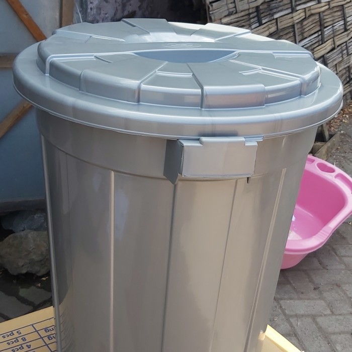 Jual SENSASI BARU TONG PLASTIK / SAMPAH /AIR 80 LITER + TUTUP HNM6 ...