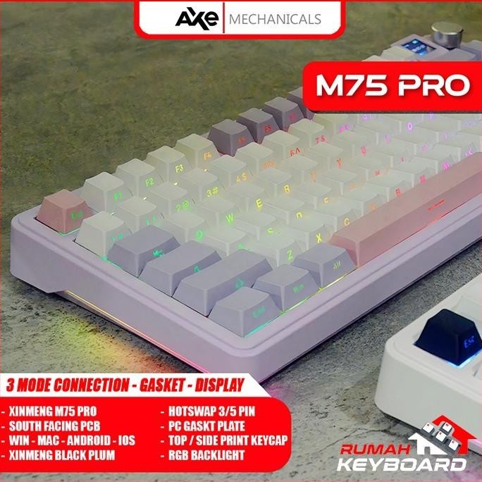 Jual Mechanical Keyboard - Xinmeng M75 Pro - 75% - Gasket - South - Tft ...