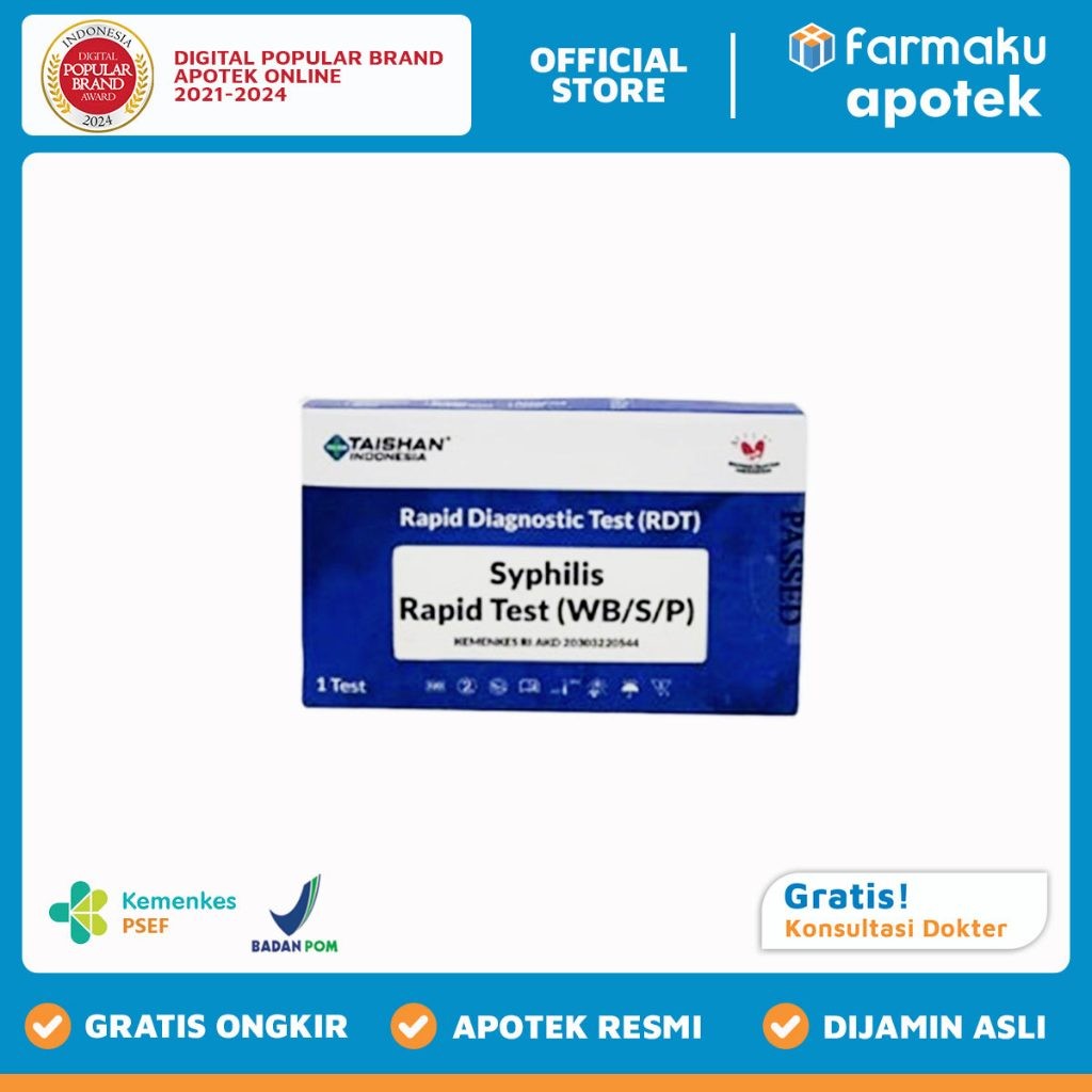 Jual Syphilis Rapid Test Box - PSG | Shopee Indonesia
