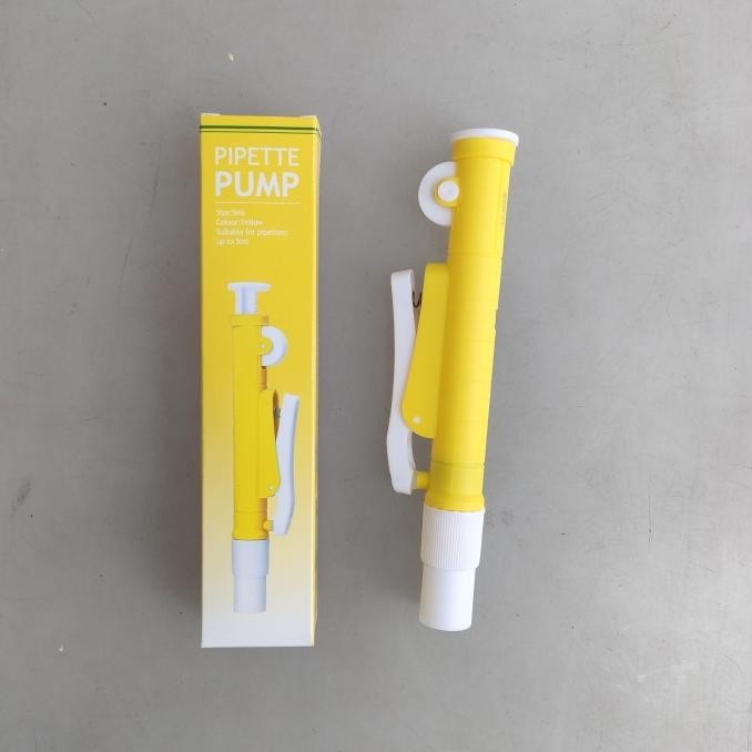 Jual PIPET PUMP POMPA PIPET PIPET FILLER KUNING UNTUK PIPET 5 ML PIPET ...