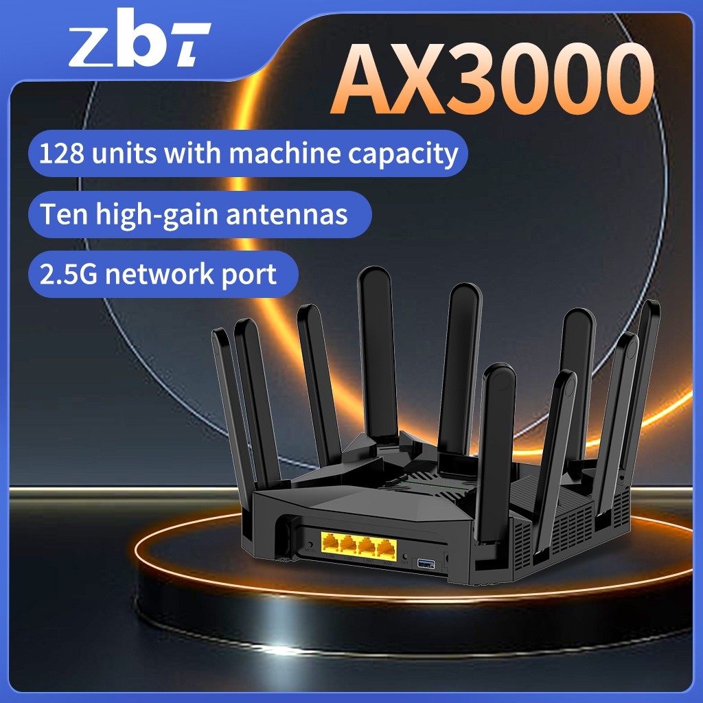 Jual Router ZBT AX3000 WiFi6 Home Gigabit Port Cakupan Rumah Penuh ...