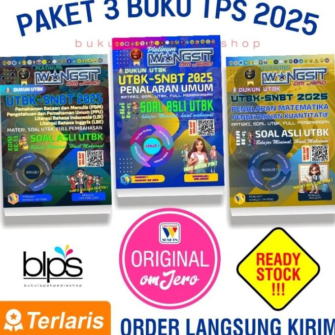 Jual || PROMO BUKU / Buku Wangsit OM JERO UTBK SNBT 2025 / PAKET TPS 2025 DISKON | Shopee Indonesia