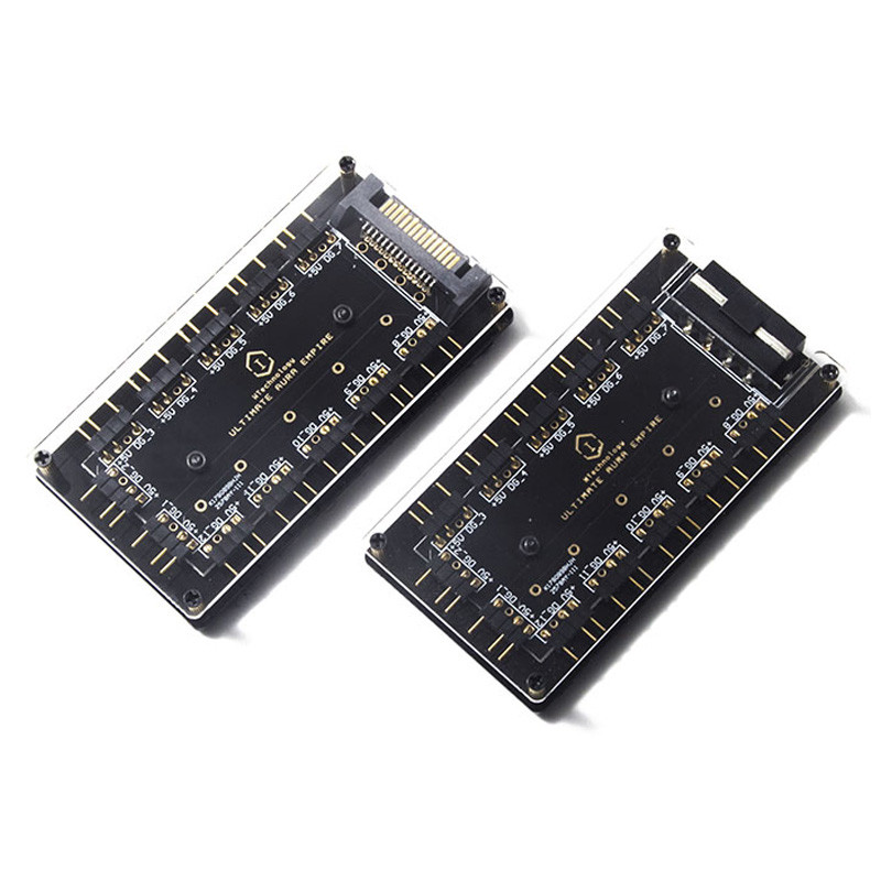 Jual NEPTTUNUS RGB Fan Controller For ASUS AURA 5V 3 Pin RGB Hub SYNC ...