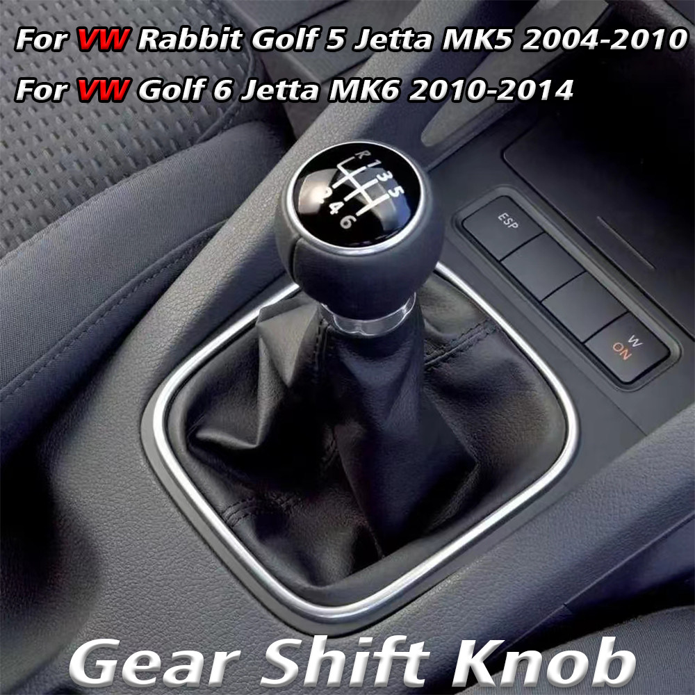 Jual BEST 5/6 Speed Stick Gear Shift Knob With Leather Boot Collar Case ...