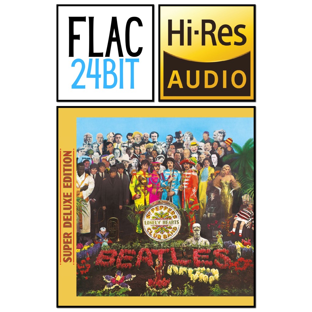 Jual Flac 24 Album The Beatles - Sgt. Pepper's ... (Super Deluxe) (1967 ...