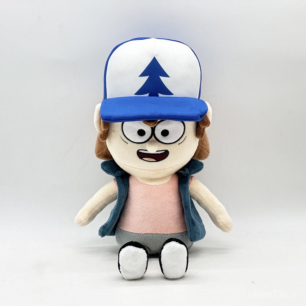 Jual Gravity Falls plush Weird Town Dipper Baseball Cap Boys Fun Animation Plush Doll DKJP ...