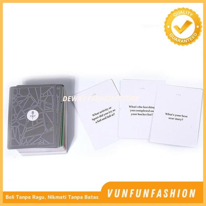 Jual ICEBREAKER DEEP TALK CONVERSATION BY BESTSELF - CARDS GAME BEST ...
