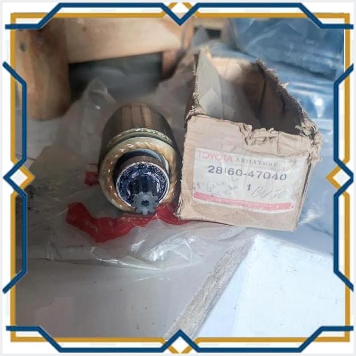 Jual [SMB] ARMATURE ANGKER MOTOR DINAMO STATER STARTER DYNA BU30 RINO ...