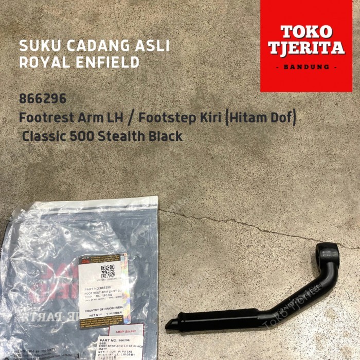 Jual FOOTREST ARM FOOTSTEP KIRI HITAM DOF CLASSIC 500 STEALTH BLACK ...