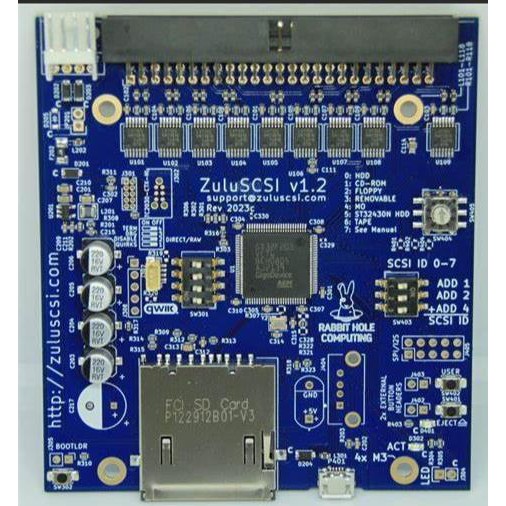 Jual JETS ZuluSCSI V1.2 Set your SCSI ID and device type via DIP switc ...