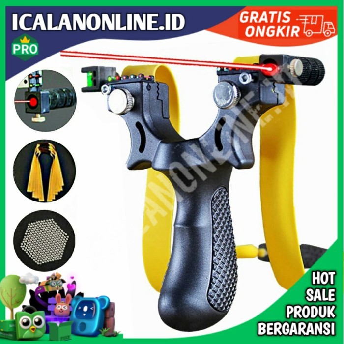 Jual Paket Ketapel Greyhound Flatband Slingshot, Ketapel Presisi Tinggi ...
