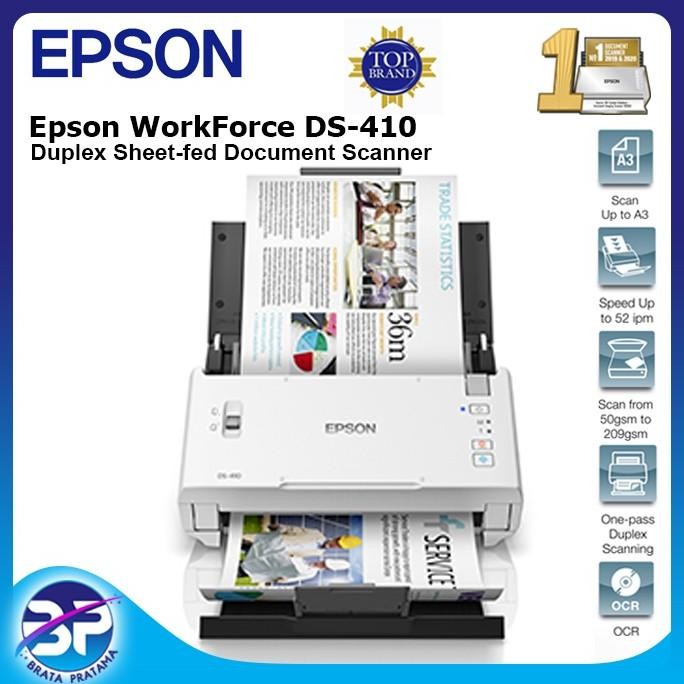 Jual Epson Workforce Ds-410 Duplex Document Scanner Original Dan ...