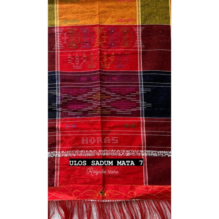 Jual Ulos Batak - Ulos Sadum Mata 7 Pelangi | Shopee Indonesia