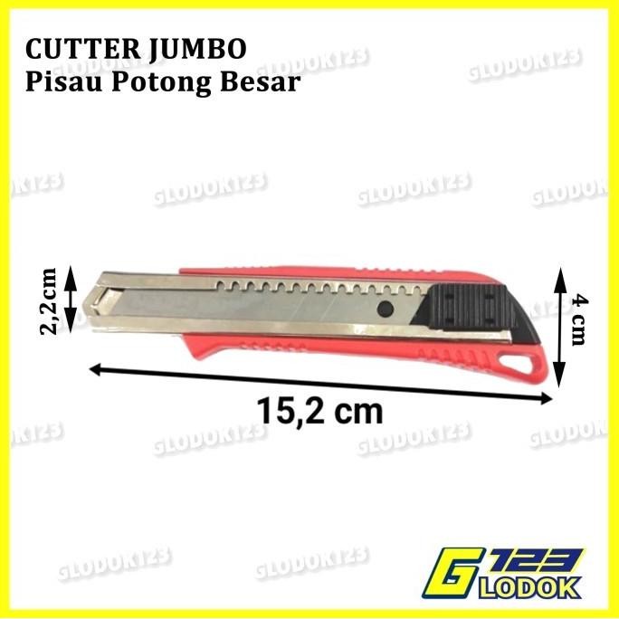 Jual Pisau Cutter Carter Besar Jumbo Refill Isi Ulang Karter L500 A500 18mm | Shopee Indonesia
