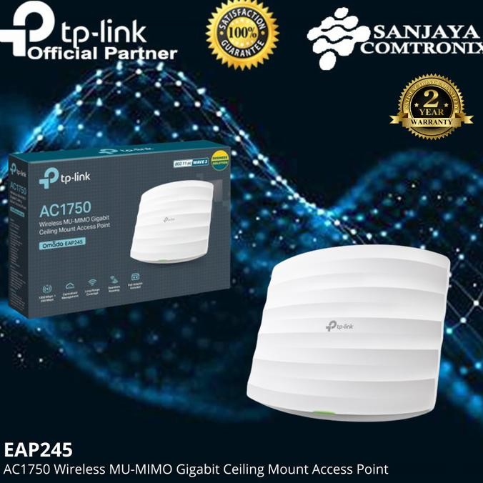 Jual Tp-Link Eap245 Ac1750 Wireless Dual Band Gigabit Ceiling Mount ...