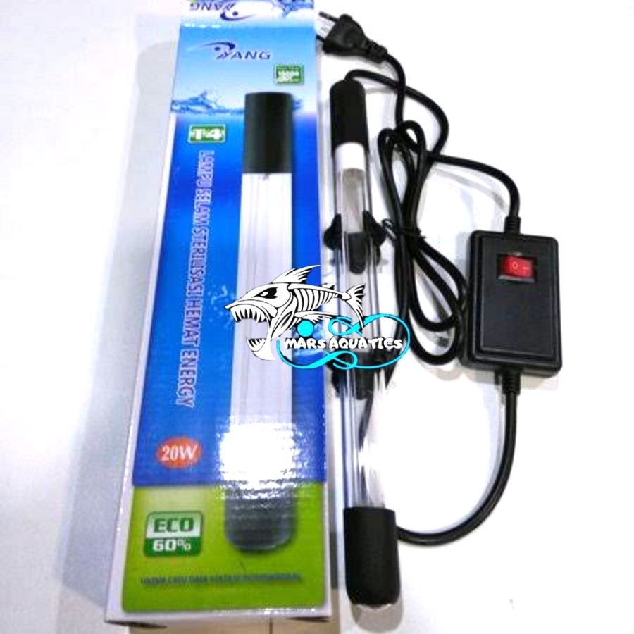 Jual Lampu Anti Lumut Lampu UV Sterilisasi Kolam Yang 20 Watt | Shopee Indonesia