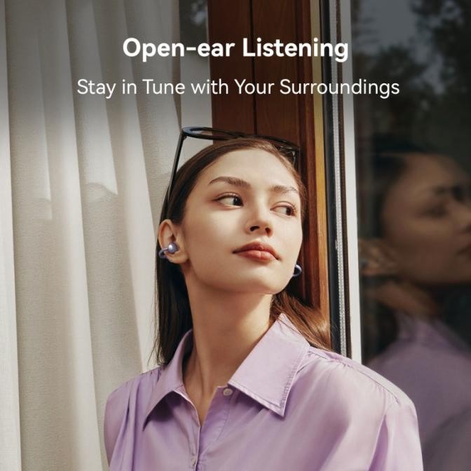 Jual HUAWEI FREECLIP OPEN-EAR TWS EARPHONE | C-BRIDGE DESIGN | 36H ...