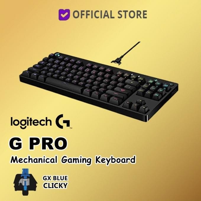 Jual CO Logitech G Pro X TKL Mechanical Gaming Keyboard GPro GProX ProX ...