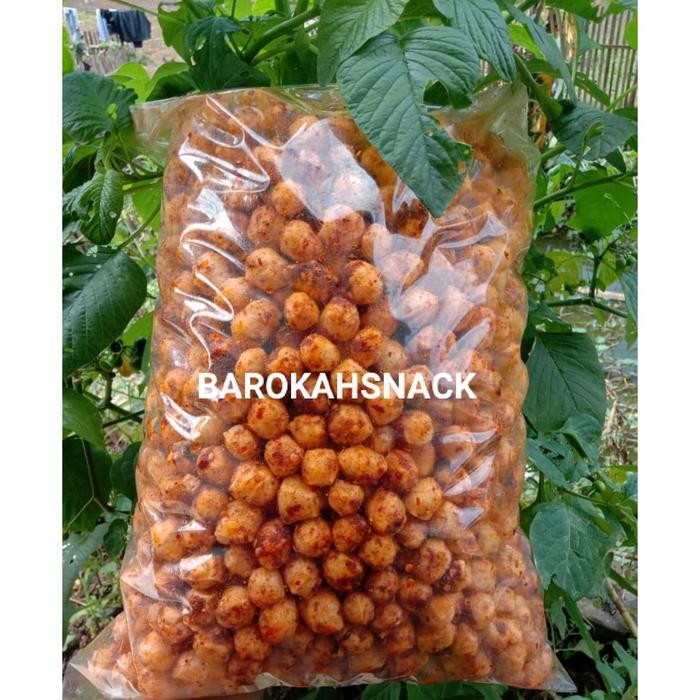 Jual TERBAIK Cimol Crispy Cimol Kering Pedas Daun Jeruk 1kg Food ...