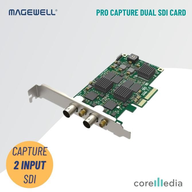Jual CO Magewell Pro Capture Dual SDI Card (2-Channel) | Shopee Indonesia