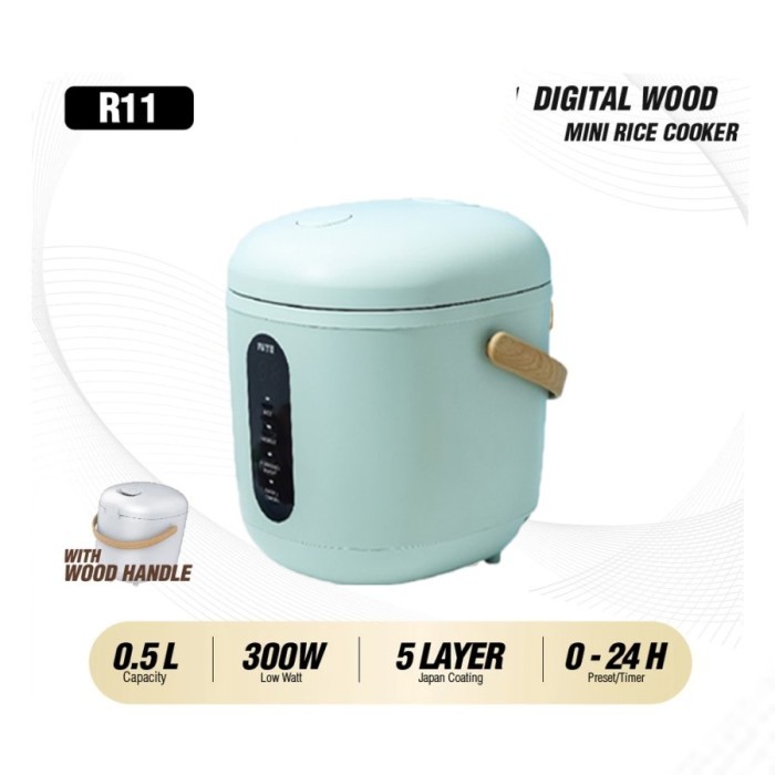 Jual Tebaru Mito Rice Cooker Magic Com Mini Digital R11 Low Watt 0.5 ...