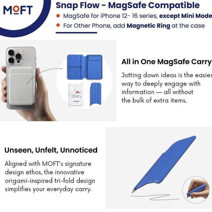 Jual Sale Moft Snap Flow & Stand - Magsafe Compatible | Shopee Indonesia