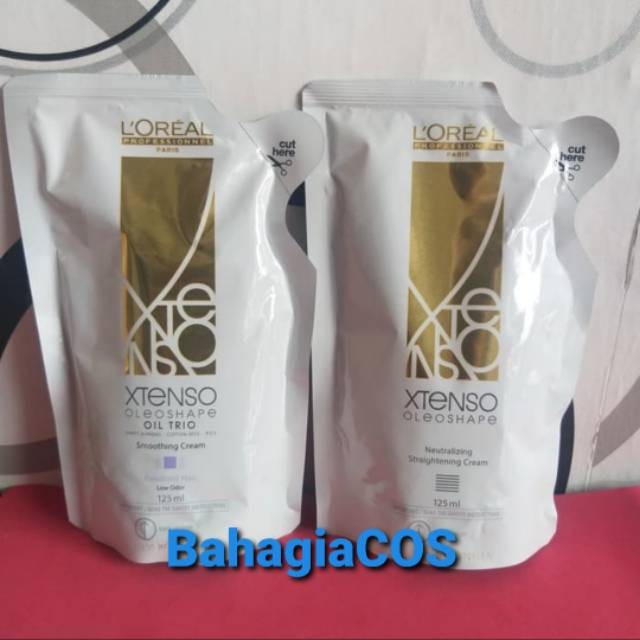 Jual Loreal Xtenso Smoothing 125ml x 2 Loreal extenso smoothing ni ...