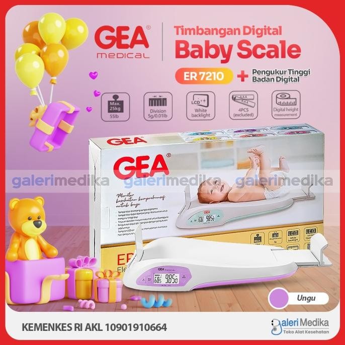 Jual Timbangan Bayi digital / Baby Scale Onemed tipe 721 bluetooth MM | Shopee Indonesia