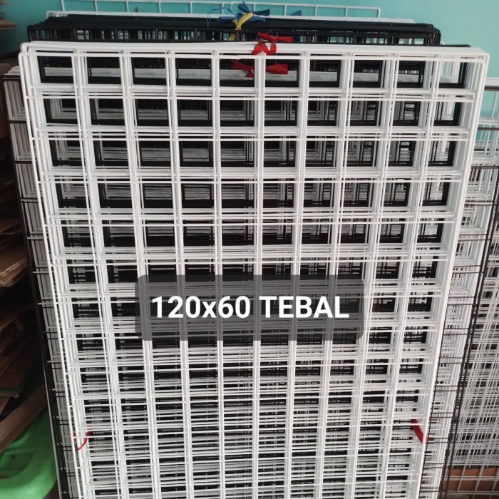 Jual BERMUTU Ram Kawat Tebal 60x120 cm Rak Display Aksesoris Hp Ram ...