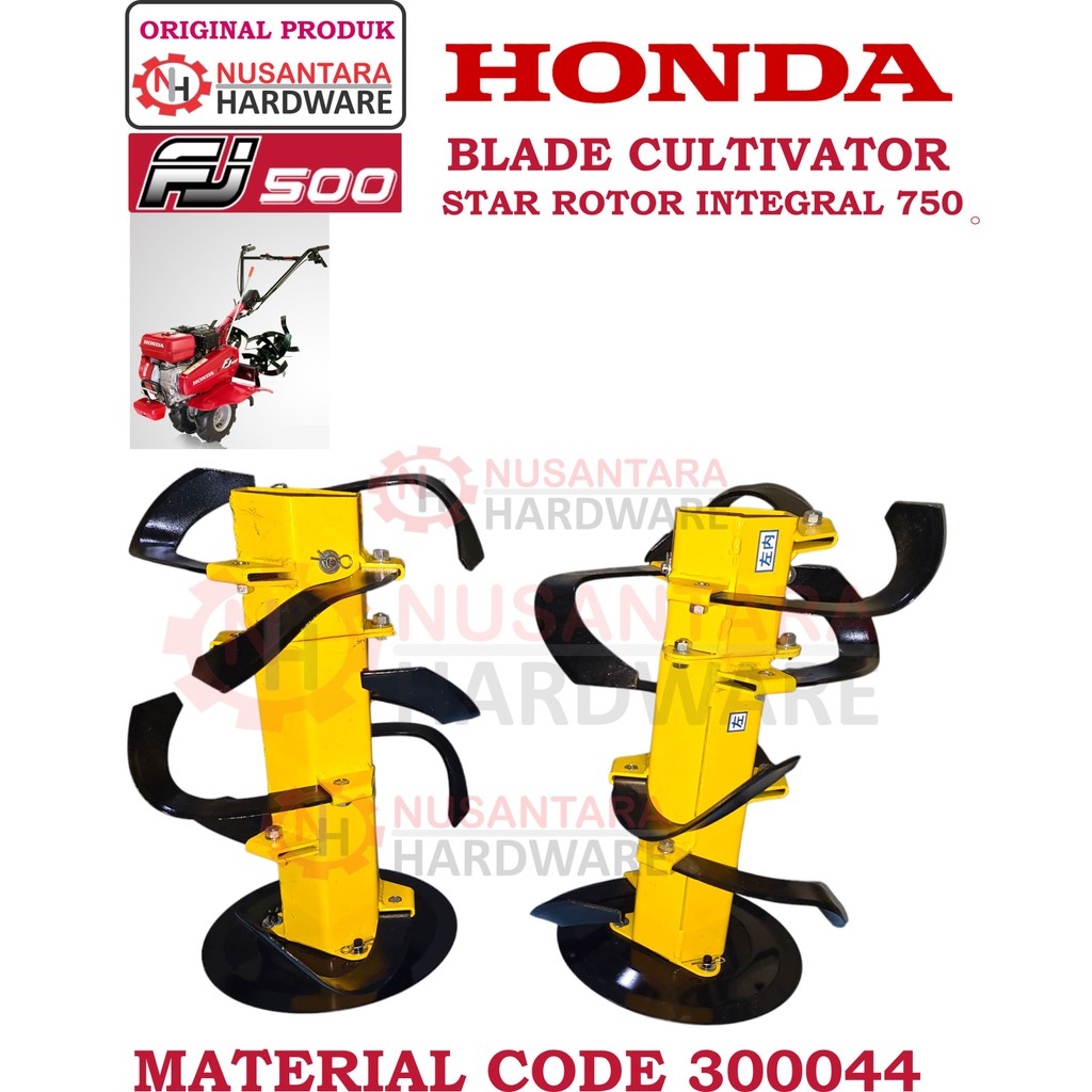 Jual blade cultivator honda fj 500 star rotor 750, pisau rotari honda ...