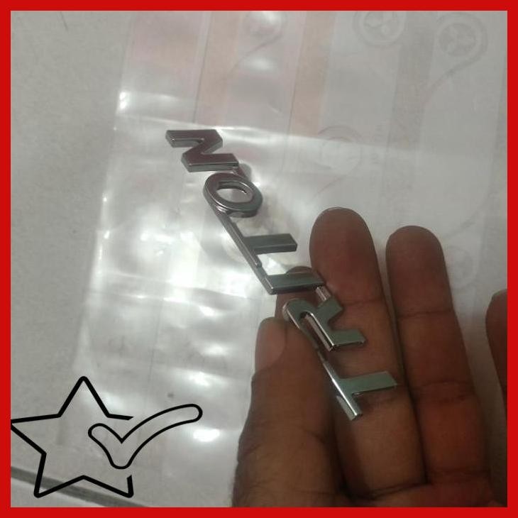 Jual [HCM] EMBLEM LOGO TRITON ORIGINAL MITSUBISHI | Shopee Indonesia