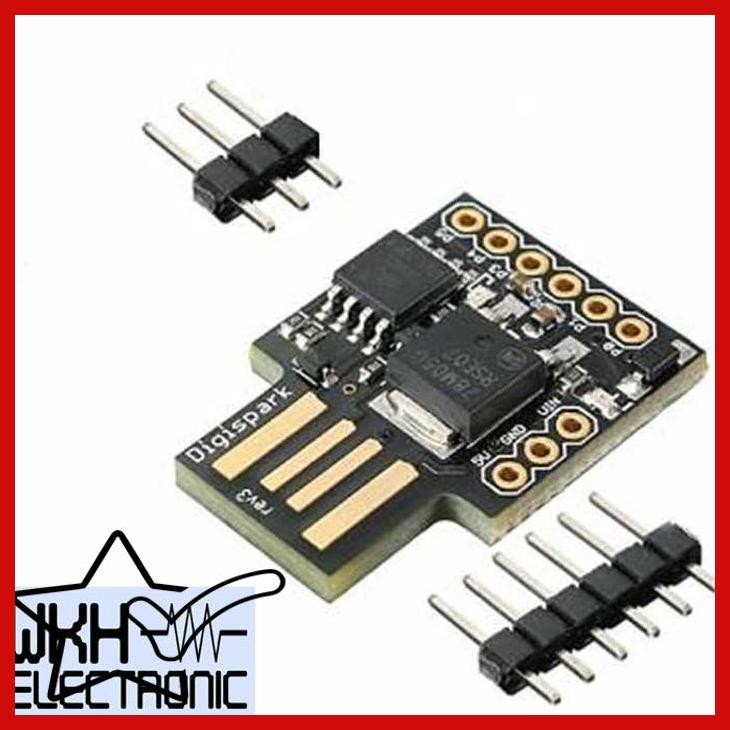 Jual [WKH] ATTINY85 DIGISPARK USB BOARD ARDUINO COMPATIBLE | Shopee Indonesia