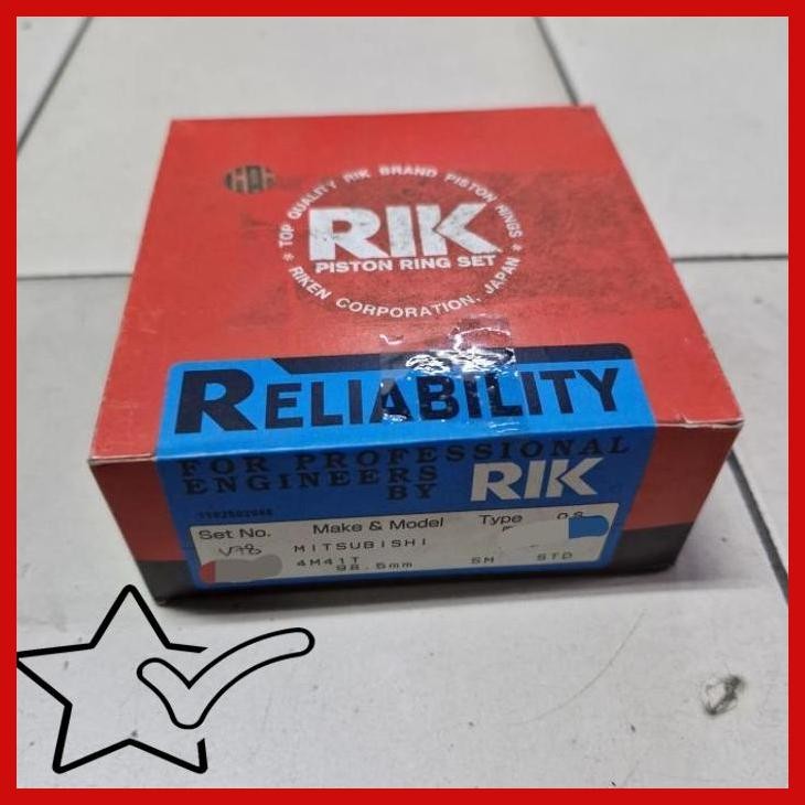 Jual [PMA] RING SEHER PISTON STANDAR MITSUBISHI PAJERO DIESEL CBU V78W ...