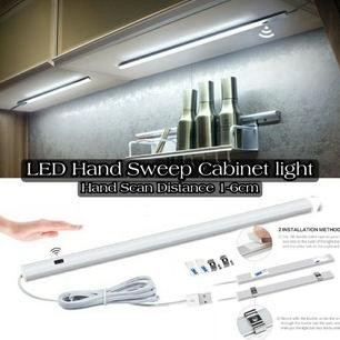 Jual NEW Lampu LED Magnetic Sensor Light Otomatis Gerak -Lemari Dinding ...