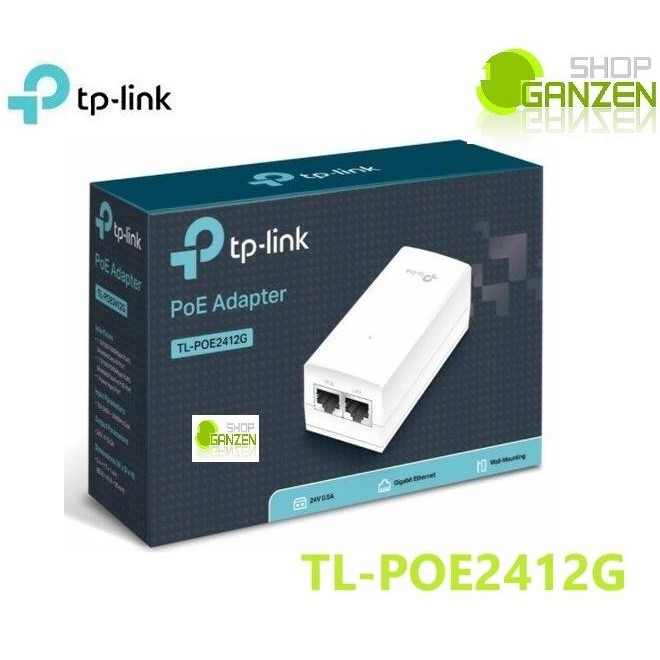Jual TERMURAH - TP-Link TL-POE2412G Gigabit 24VDC Passive PoE Adapter ...