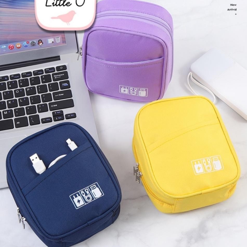Jual Little O Pouch Travel Abel Tavua Portable Torage Bag Ta Powerban ...