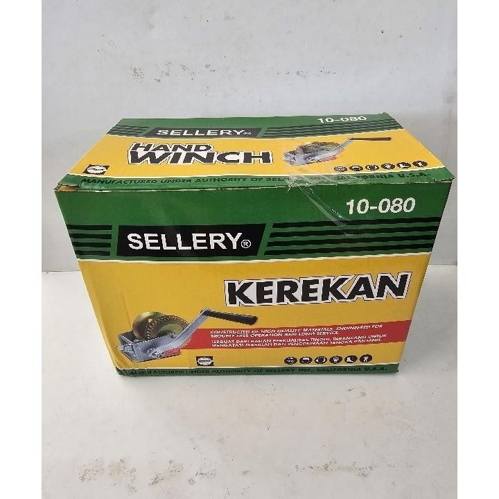 Jual Ellery Hand Winch 1200Lb Ean Atrol Tangan 1200 Lb | Shopee Indonesia