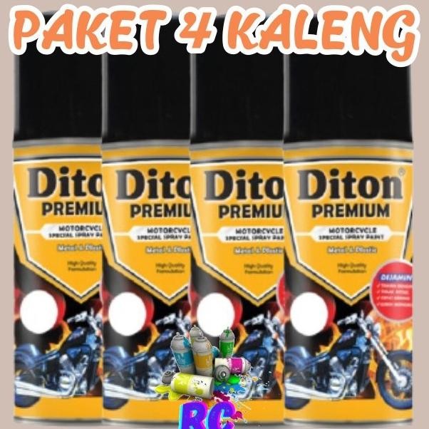 Jual Sale Diton Premium Paket 4 Kaleng Cat Semprot | Shopee Indonesia