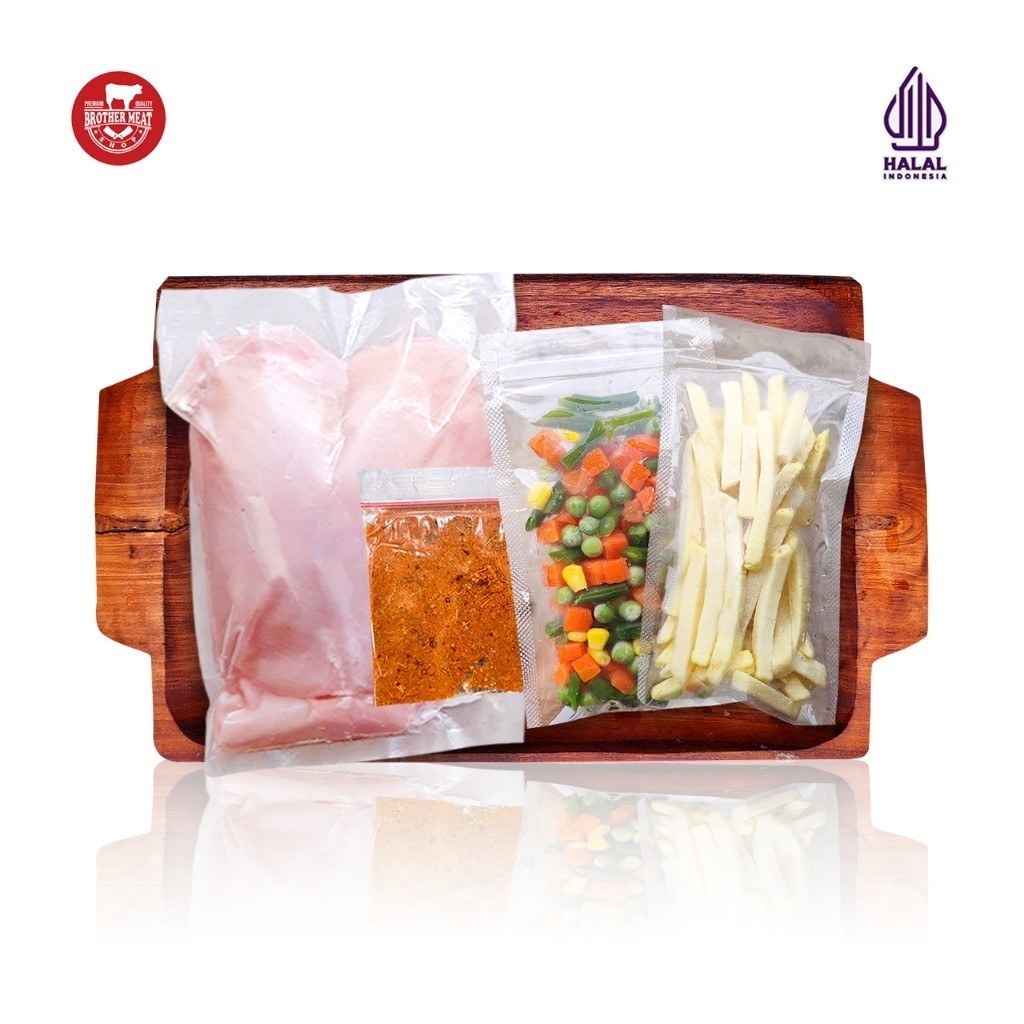 Jual Paket Komplit Chicken Steak / Ayam Steak - Brothermeatshop ...